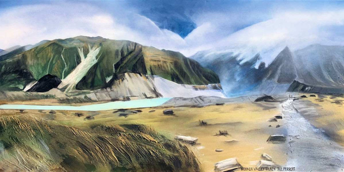 Jill Perrott | Hooker Valley Track | Art for Lease | Art for Sale – Art ...